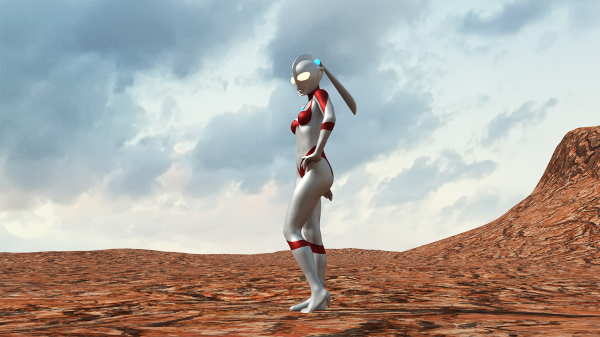 ウルトラガールRAN、大地に立つ: HEROINE PLANET